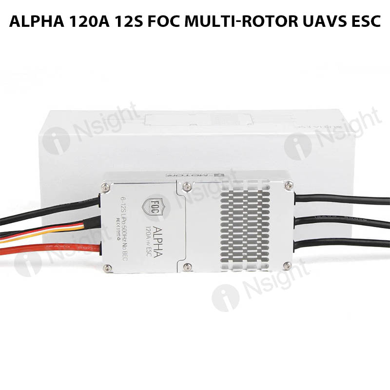 ALPHA 120A 12S FOC Multi-Rotor UAVs ESC – iNsightFPV