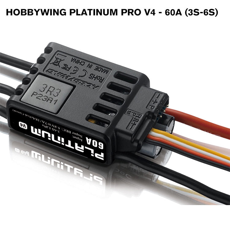 Hobbywing Platinum PRO V4 - 60A (3S-6S) – iNsightFPV