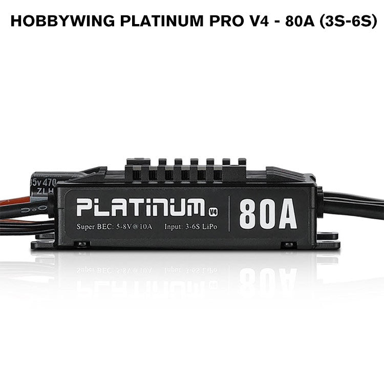 Hobbywing Platinum PRO V4 - 80A (3S-6S) – iNsightFPV