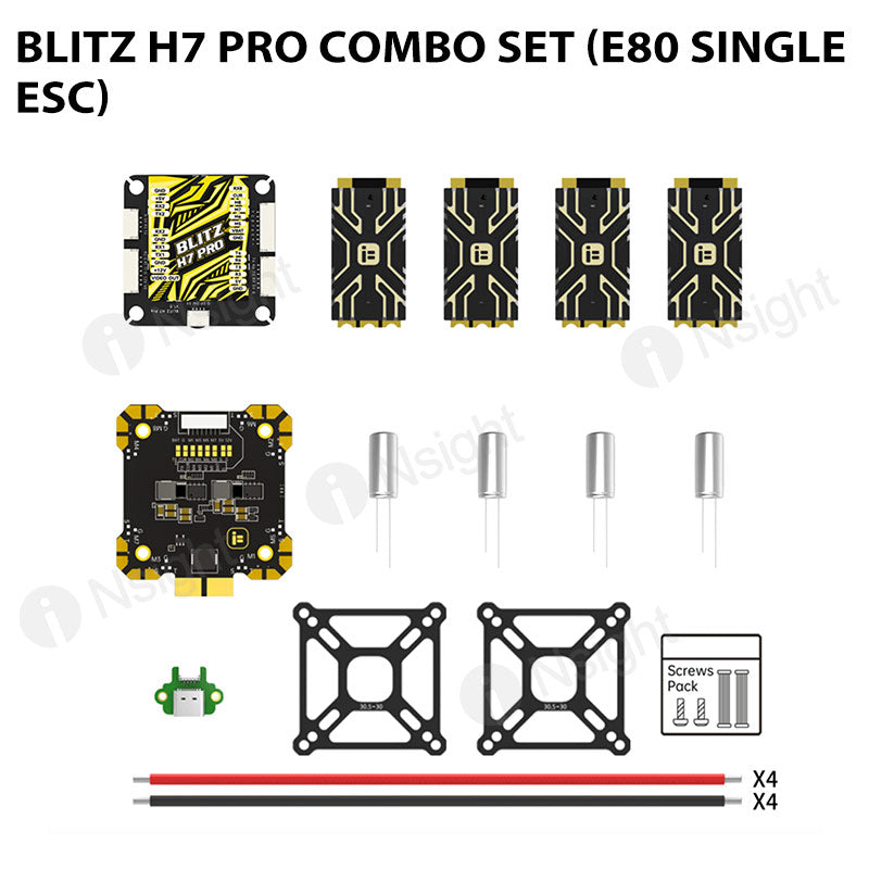 BLITZ H7 Pro Combo Set (E80 single ESC) – iNsightFPV