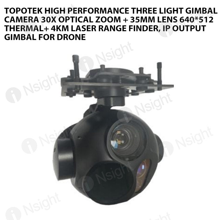 Topotek KIP30G635L40A HIGH PERFORMANCE THREE LIGHT GIMBAL CAMERA 30X O – iNsightFPV