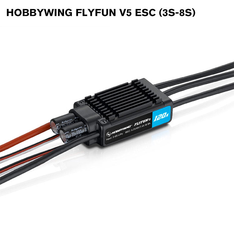 Hobbywing FLYFUN V5 ESC (3S-8S) – iNsightFPV
