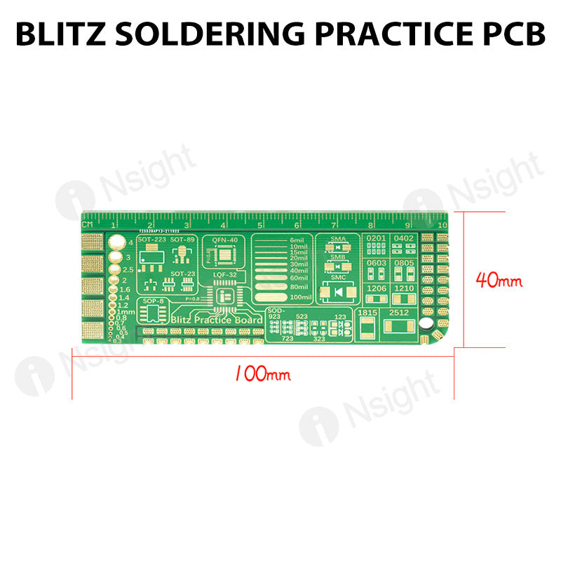 BLITZ Soldering Practice PCB – iNsightFPV