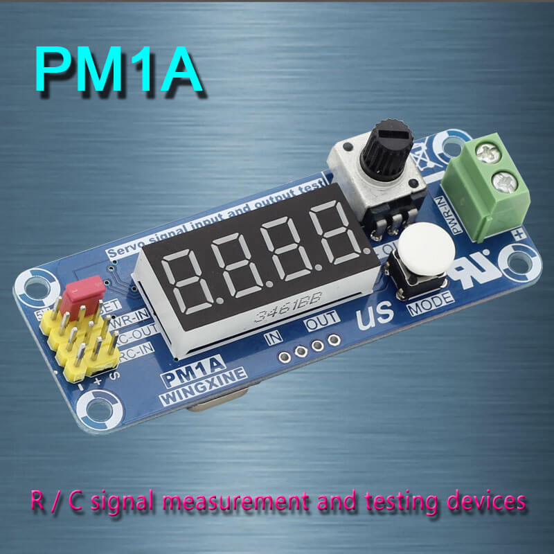 PM1A servo signal measurement and the steering gear tester – iNsightFPV