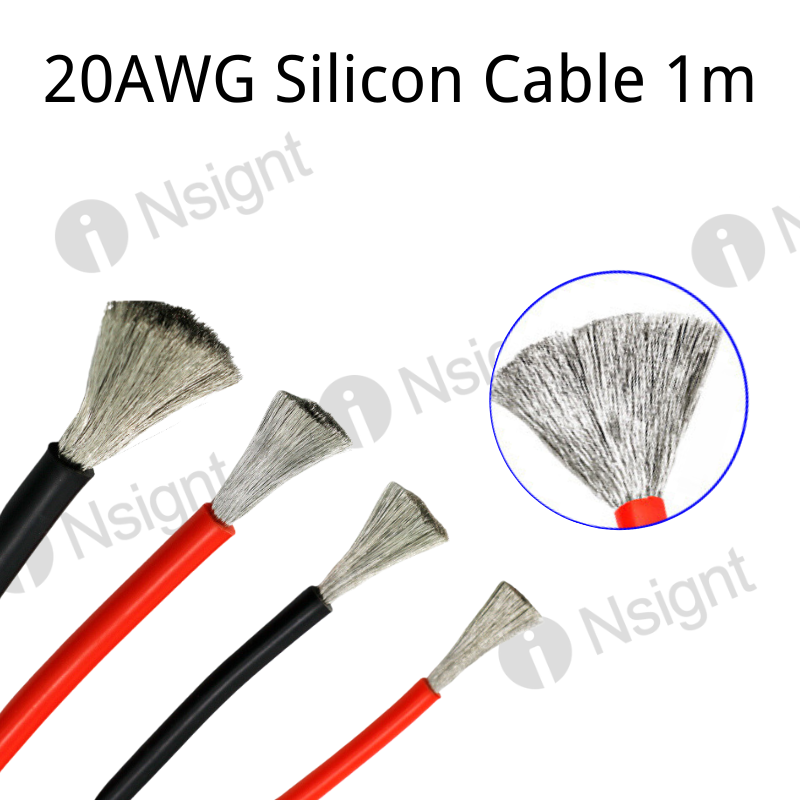 20AWG Silicon Cable 1m – iNsightFPV