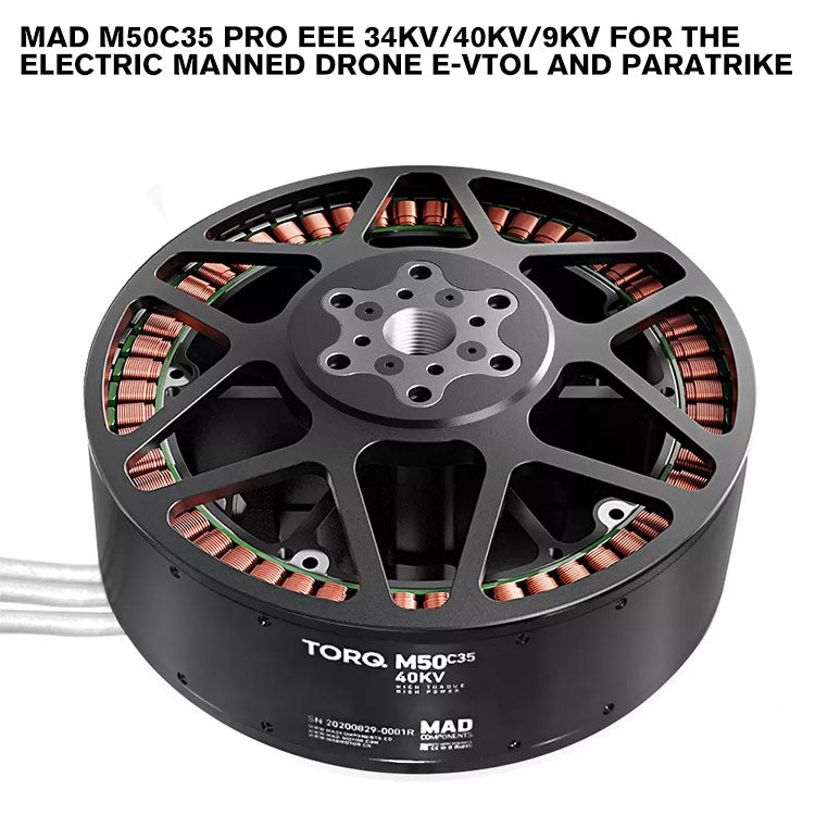MAD M50C35 PRO EEE For The Electric Manned Drone E-VTOL And Paratrike ...