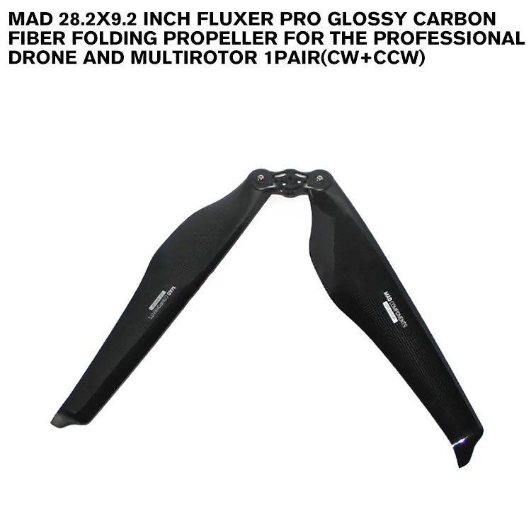 28.2X9.2 Inch FLUXER Pro Glossy Carbon Fiber Folding Propeller For The ...