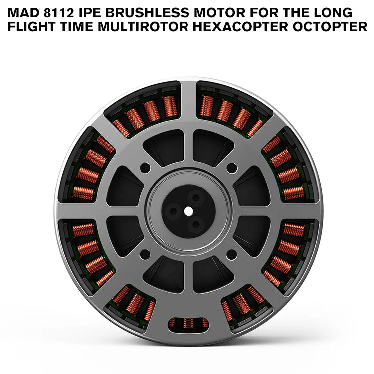 MAD 8112 IPE Brushless Motor For The Long Flight Time Multirotor Hexac ...