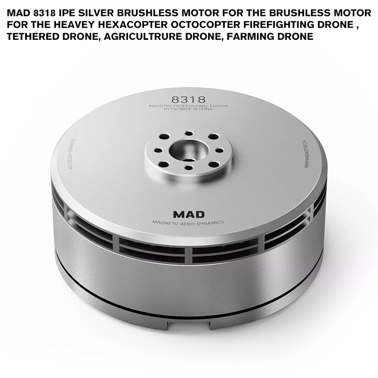 MAD 8318 IPE SILVER Brushless Motor For The Brushless Motor For The He ...