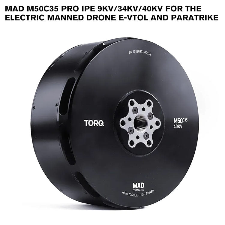 MAD M50C35 PRO IPE For The Electric Manned Drone E-VTOL And Paratrike ...