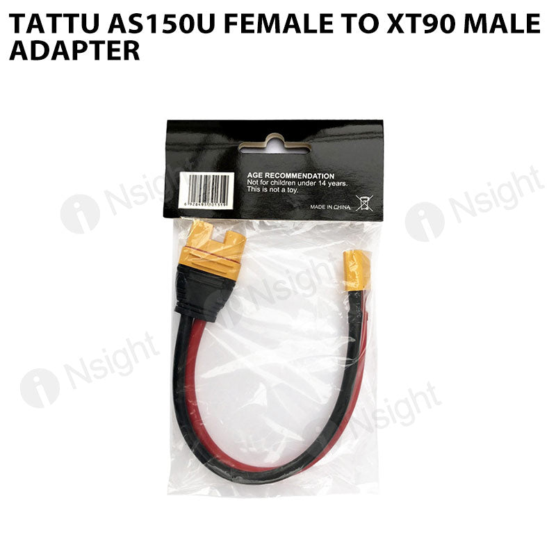 Tattu AS150U Female To XT90 Male Adapter – iNsightFPV