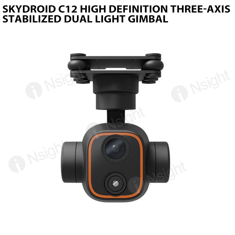 Skydroid C12 High Definition Three-Axis Stabilized Dual Light Gimbal ...