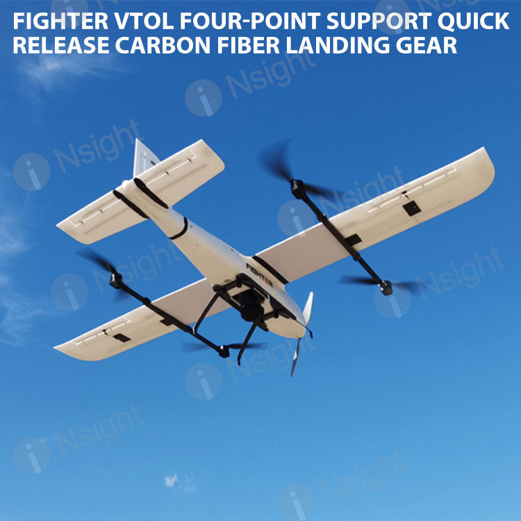 Fighter VTOL Four-point Support Quick Release Carbon Fiber Landing Gea ...