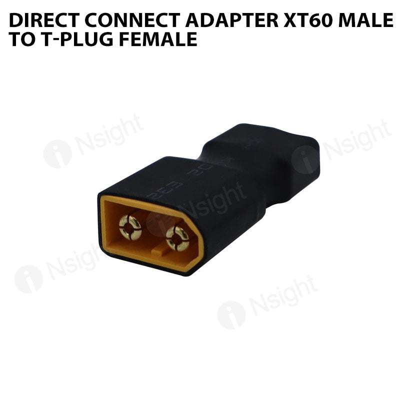 Direct Connect Adapter XT60 Male To T-Plug Female – iNsightFPV