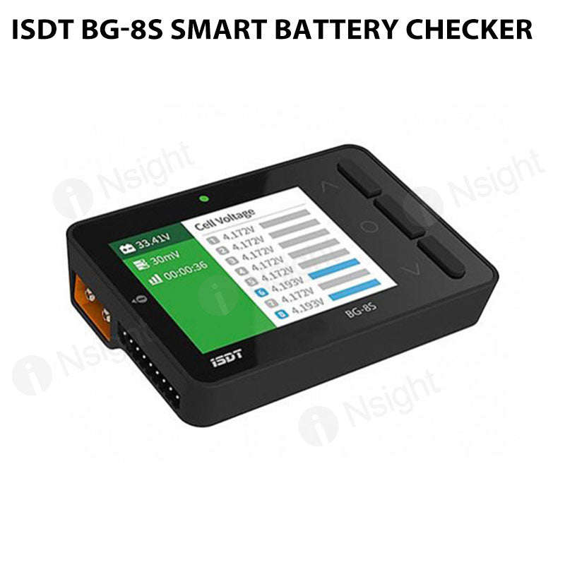 ISDT BG-8S Smart Battery Checker – iNsightFPV