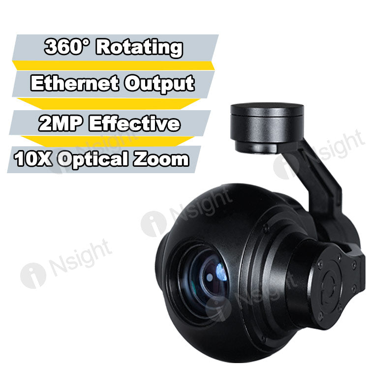 Viewpro Q10N 10X Optical Zoom Camera with 3-axis Gimbal – iNsightFPV