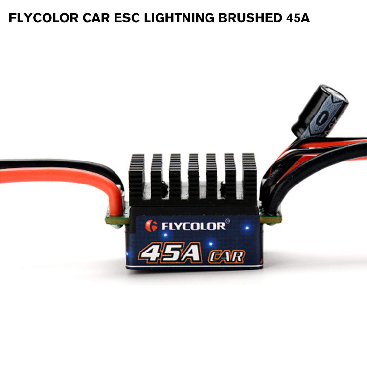 FLYCOLOR Car ESC Lightning Brushed 45A – iNsightFPV