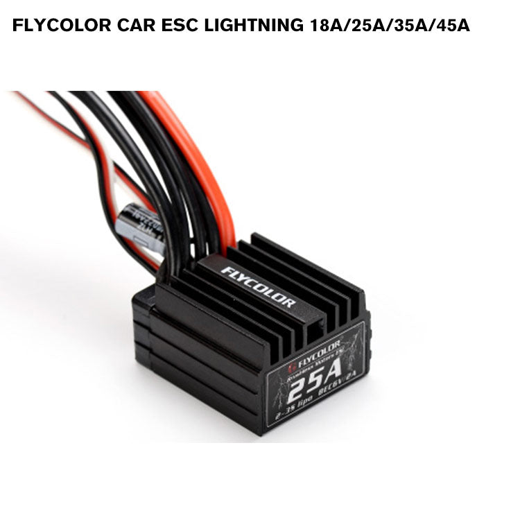 FLYCOLOR Car ESC Lightning 18A/25A/35A/45A – iNsightFPV