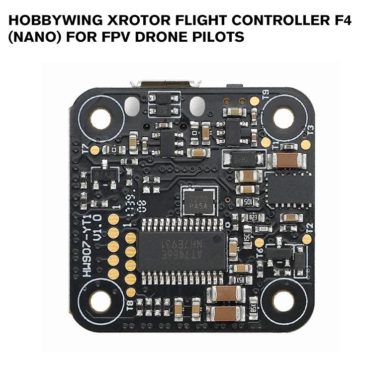 Hobbywing XRotor Flight Controller F4 (Nano) for FPV Drone Pilots ...