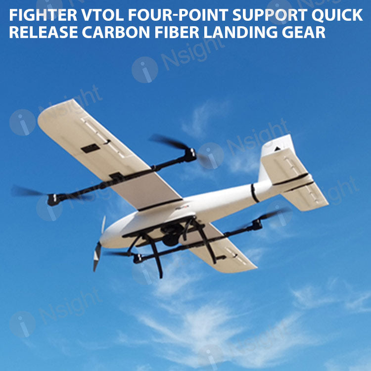 Fighter VTOL Four-point Support Quick Release Carbon Fiber Landing Gea ...