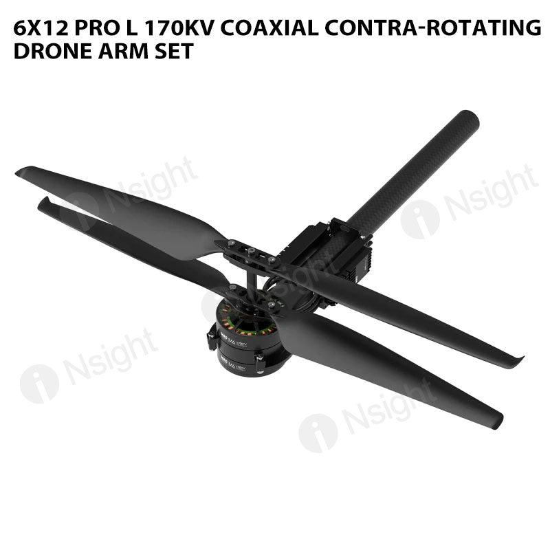 6X12 PRO L 170KV Coaxial Contra-Rotating drone arm set – iNsightFPV