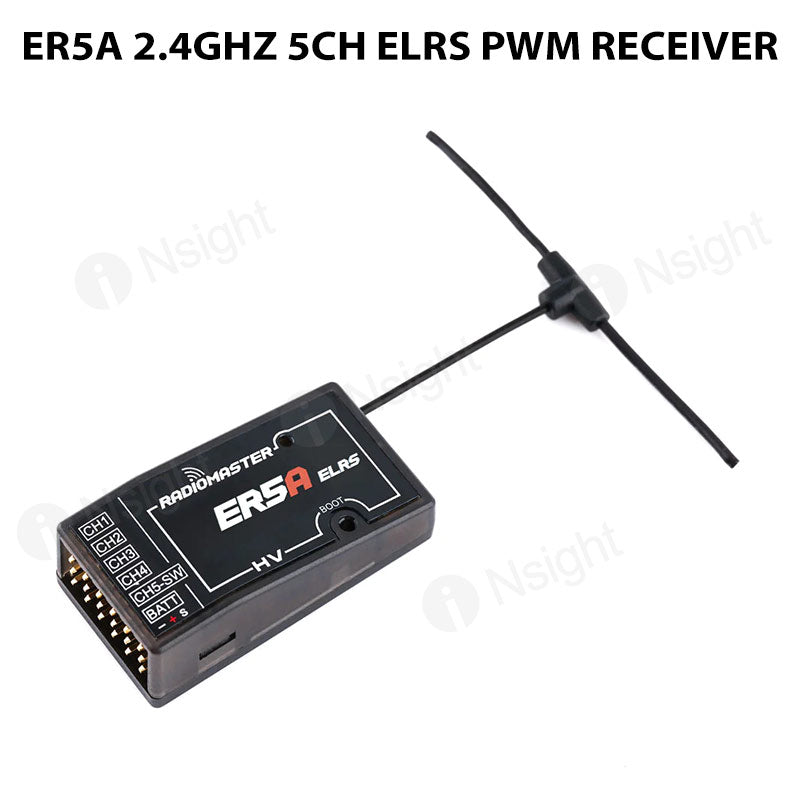 ER5A 2.4GHz 5Ch ELRS PWM Receiver – iNsightFPV