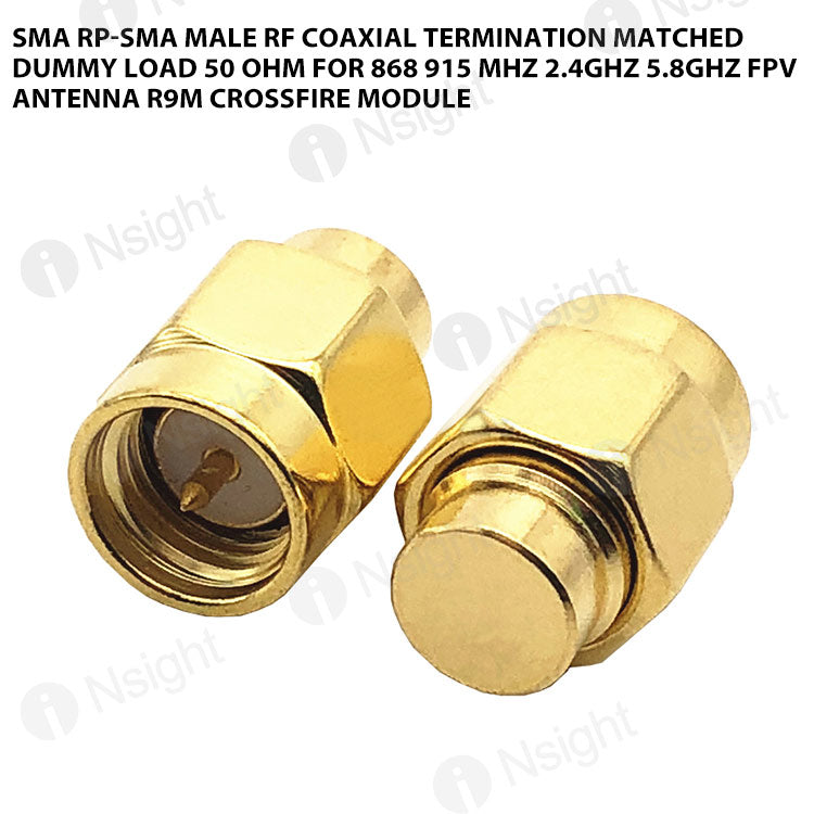 SMA RP-SMA Male RF Coaxial Termination Matched Dummy Load 50 Ohm For 8 ...