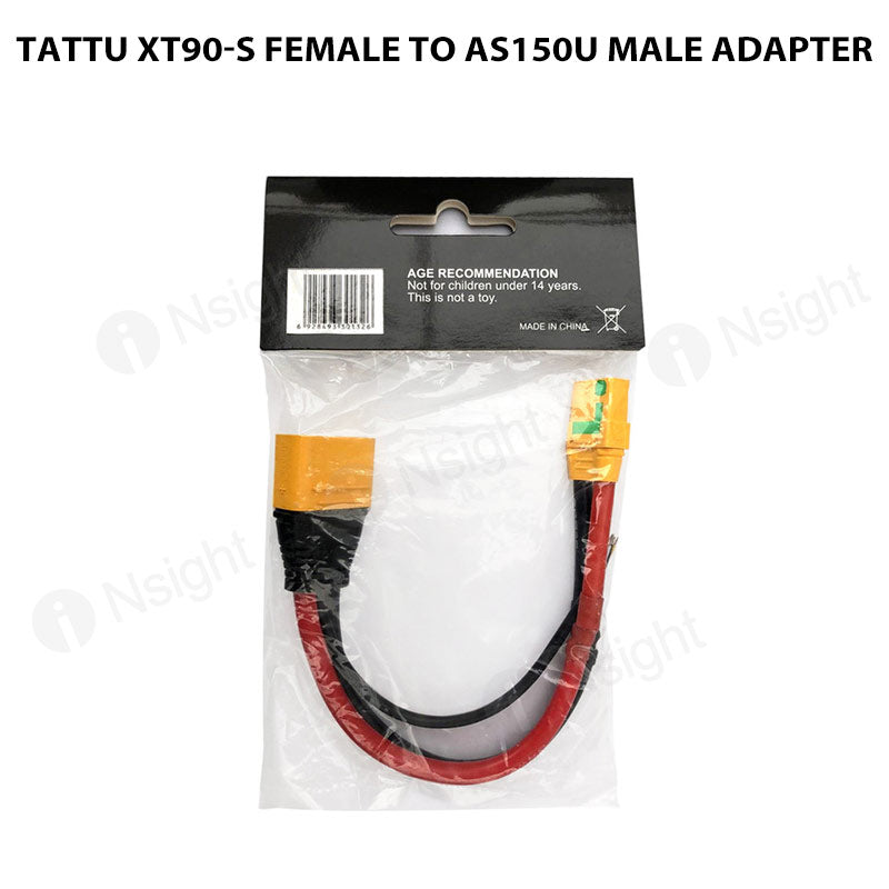 Tattu XT90-S Female To AS150U Male Adapter – iNsightFPV