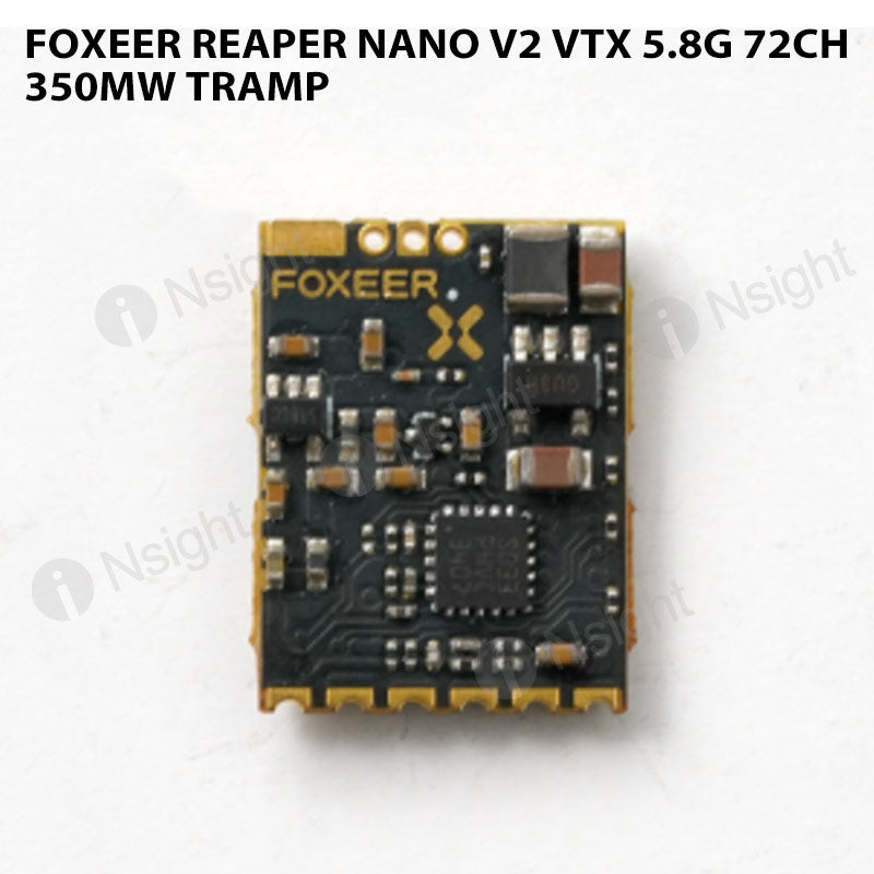 Foxeer Reaper Nano V2 VTx 5.8G 72CH 350mW Tramp – iNsightFPV