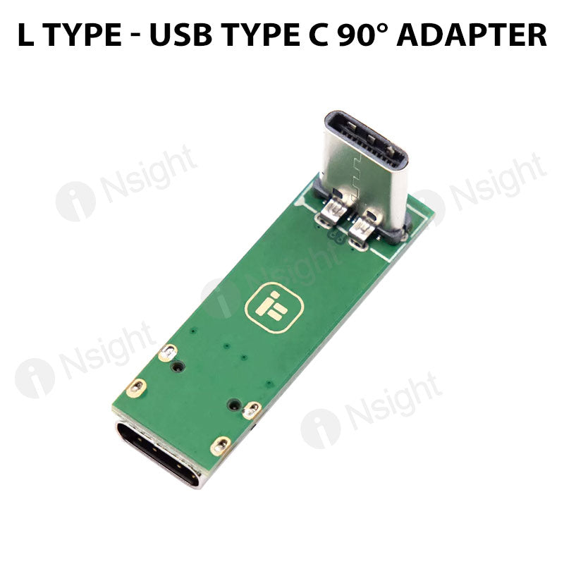 L Type - USB Type C 90° Adapter – iNsightFPV