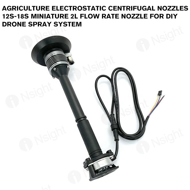 Agriculture Electrostatic Centrifugal Nozzles 12S-18S Miniature 2L Flo ...