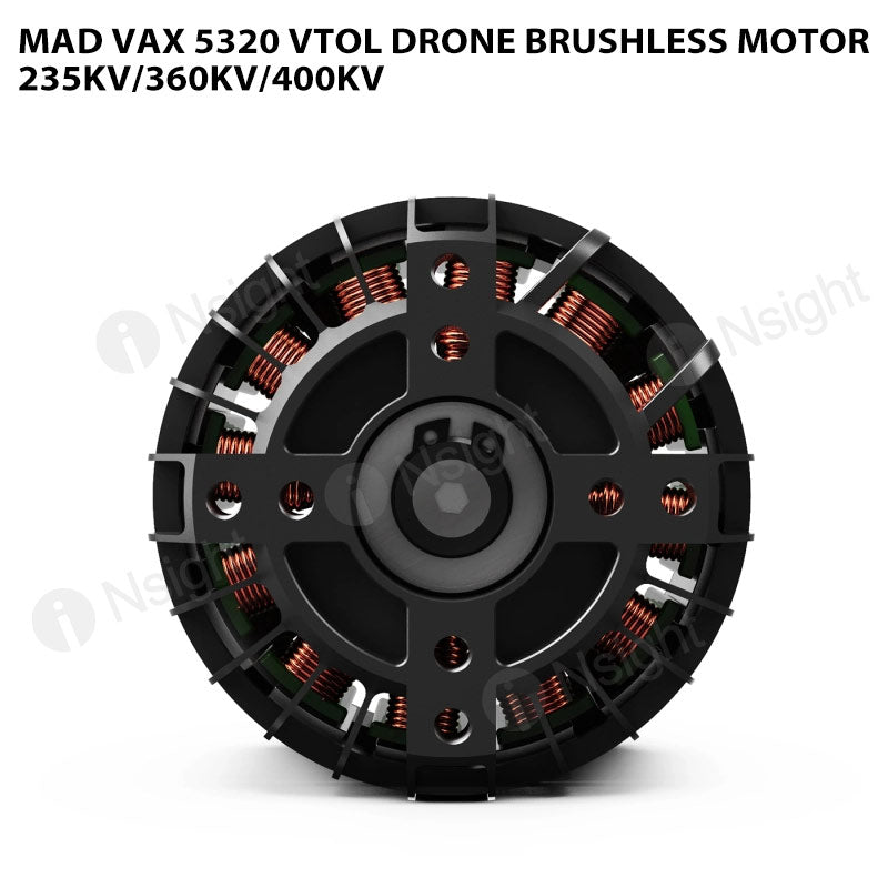 MAD VAX 5320 VTOL Drone Brushless Motor 235KV/360KV/400KV – iNsightFPV