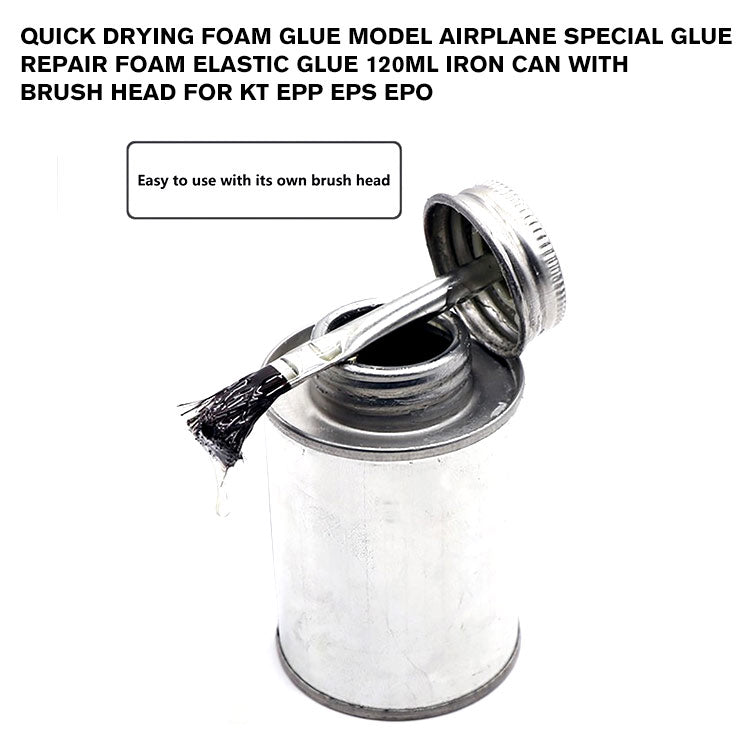 Quick Drying Foam Glue Model Airplane Special Glue Repair Foam Elastic ...