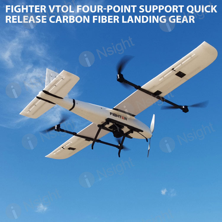 Fighter VTOL Four-point Support Quick Release Carbon Fiber Landing Gea ...