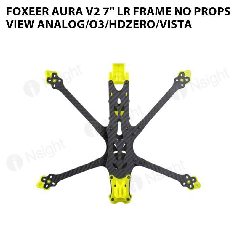 【Stop Product】Foxeer Aura V2 7" LR Frame No Props View Analog/O3/HDZer ...
