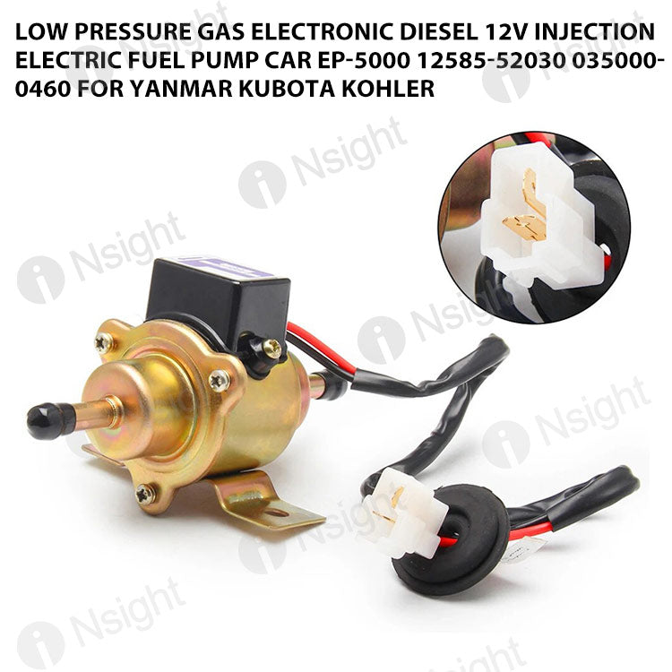 Low Pressure Gas Electronic Diesel 12V Injection Electric Fuel Pump Ca ...