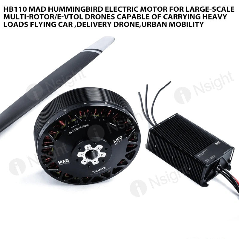 HB110 MAD Hummingbird electric motor for large-scale multi-rotor/e-VTO ...