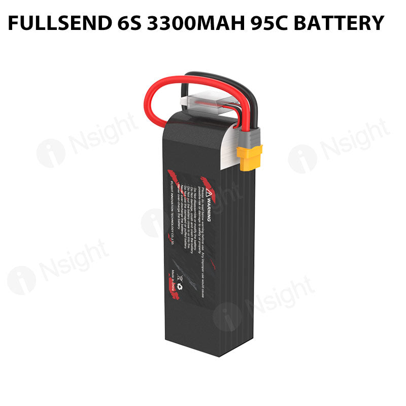 Fullsend 6S 3300mAh 95C Battery – iNsightFPV