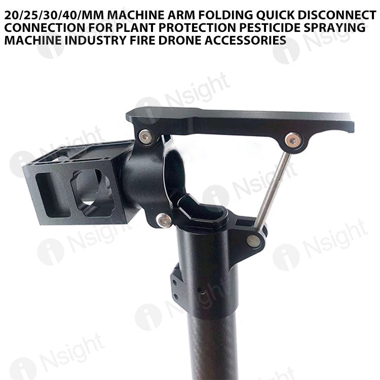 20/25/30/40/mm machine arm folding quick disconnect connection for pla ...