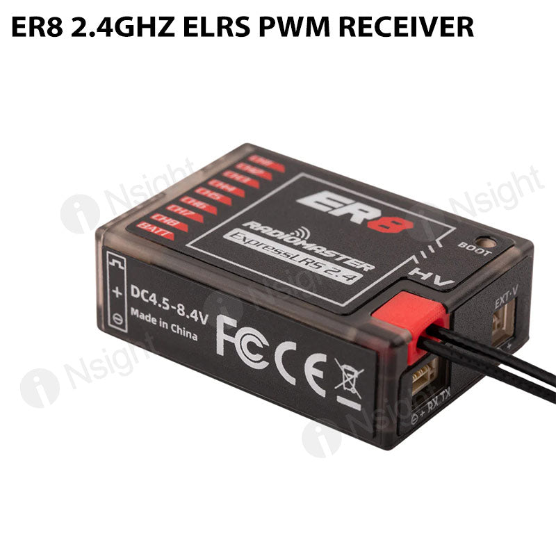 ER8 2.4GHz ELRS PWM Receiver – iNsightFPV