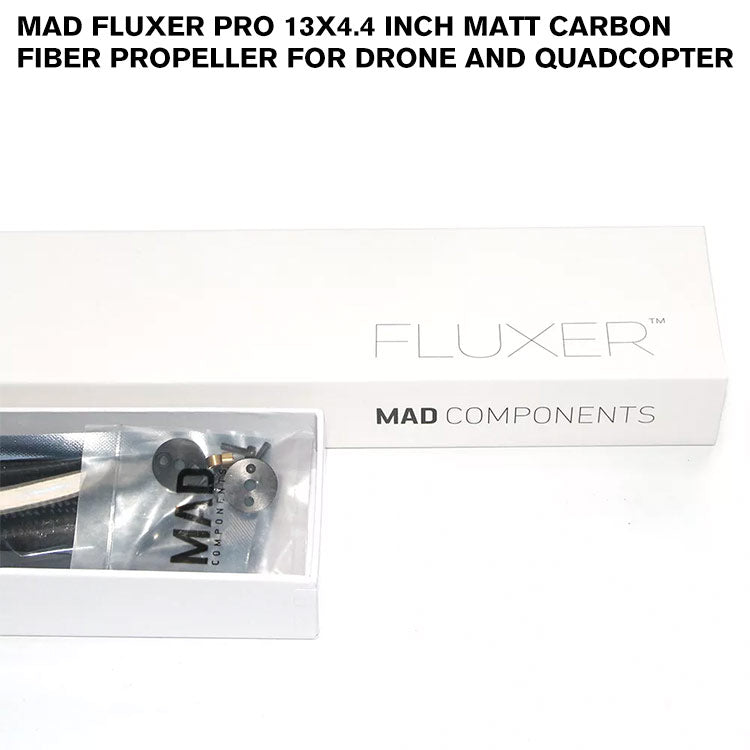 FLUXER Pro 13x4.4 Inch Matt Carbon Fiber Propeller For Drone And Quadc ...