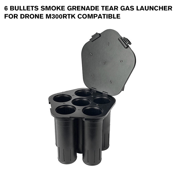 6 Bullets Smoke Grenade Tear Gas Launcher for Drone M300RTK Compatible ...
