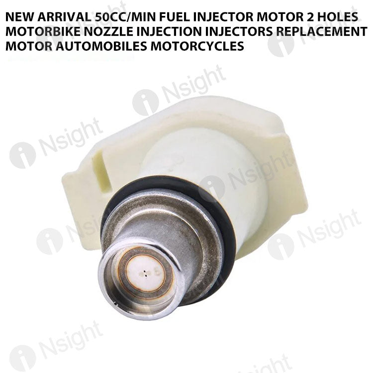 New Arrival 50cc/min Fuel Injector Motor 2 Holes Motorbike Nozzle Inje ...