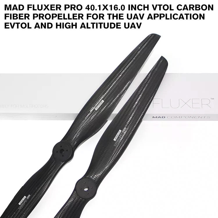 FLUXER Pro 40.1x16.0 Inch VTOL Carbon Fiber Propeller For The UAV Appl ...