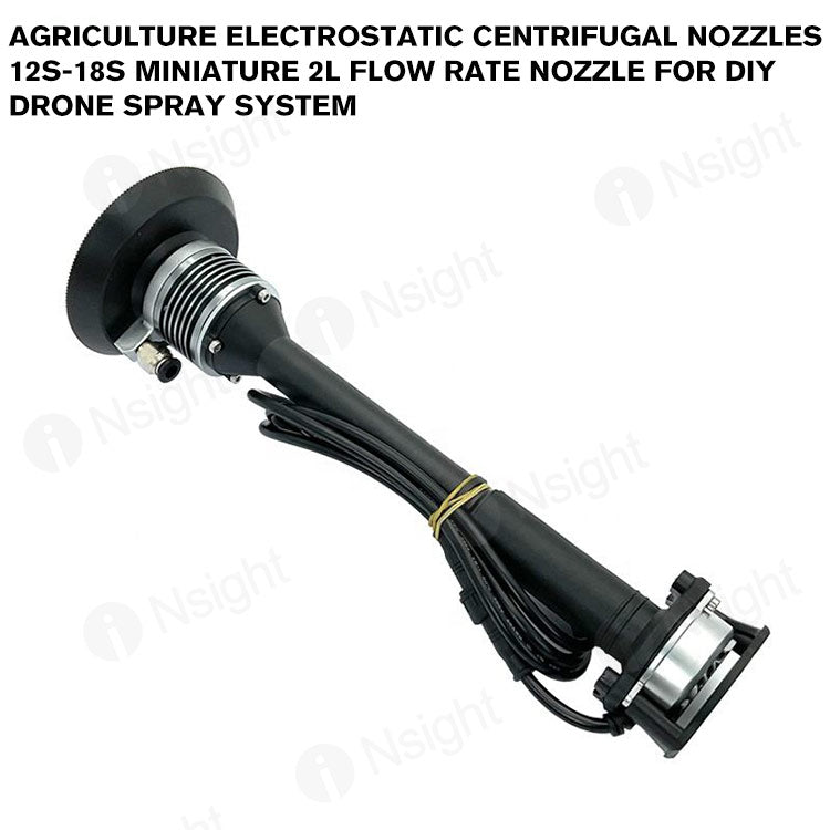Agriculture Electrostatic Centrifugal Nozzles 12S-18S Miniature 2L Flo ...