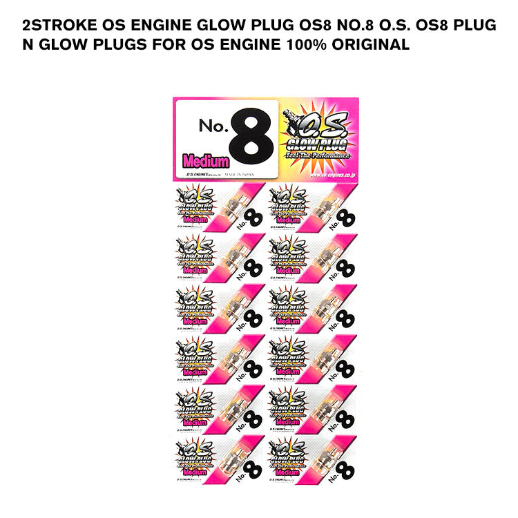 2Stroke OS Engine Glow Plug OS8 NO.8 O.S. OS8 Plug N Glow Plugs For OS ...
