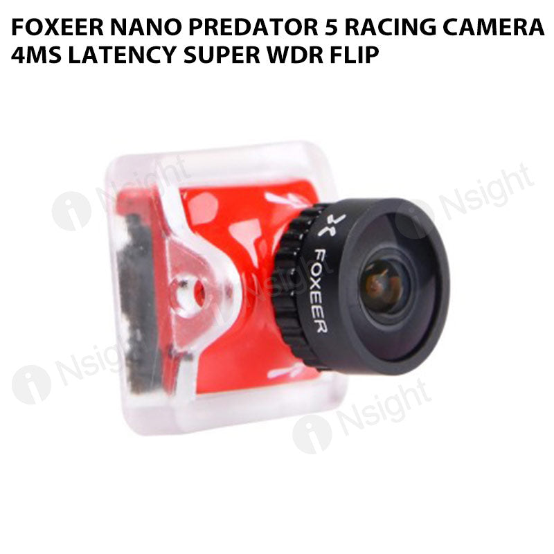 Foxeer Nano Predator 5 Racing Camera 4ms Latency Super WDR Flip ...