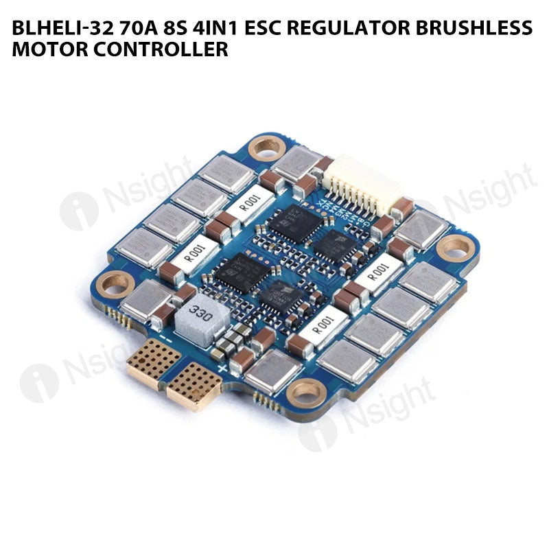 BLHeli-32 70A 8S 4IN1 ESC Regulator brushless motor controller – iNsightFPV