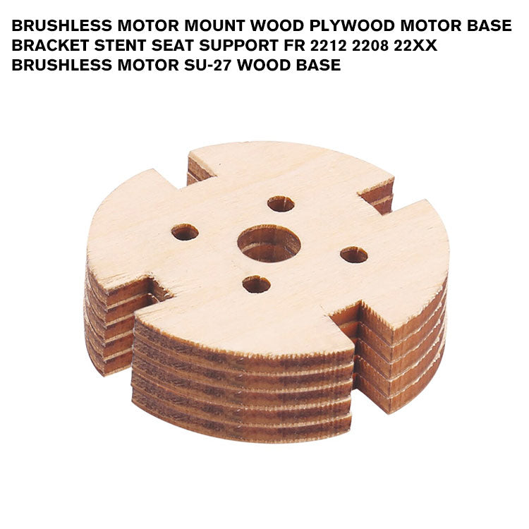 Brushless Motor Mount Wood Plywood Motor Base Bracket Stent Seat Suppo ...