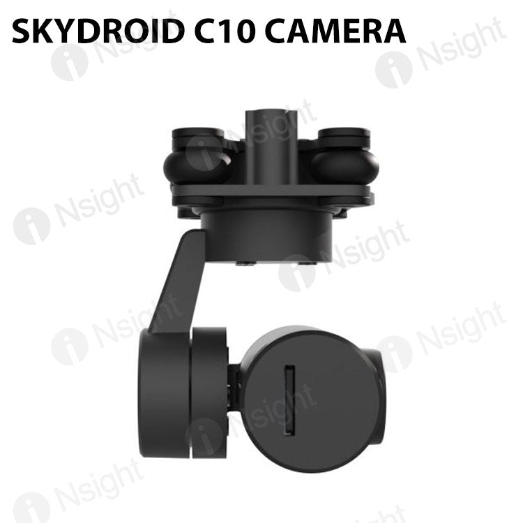 SkyDroid C10 Camera with LED/OAG/DG 1080P FPV PTZ Camera Gimbal Compat ...
